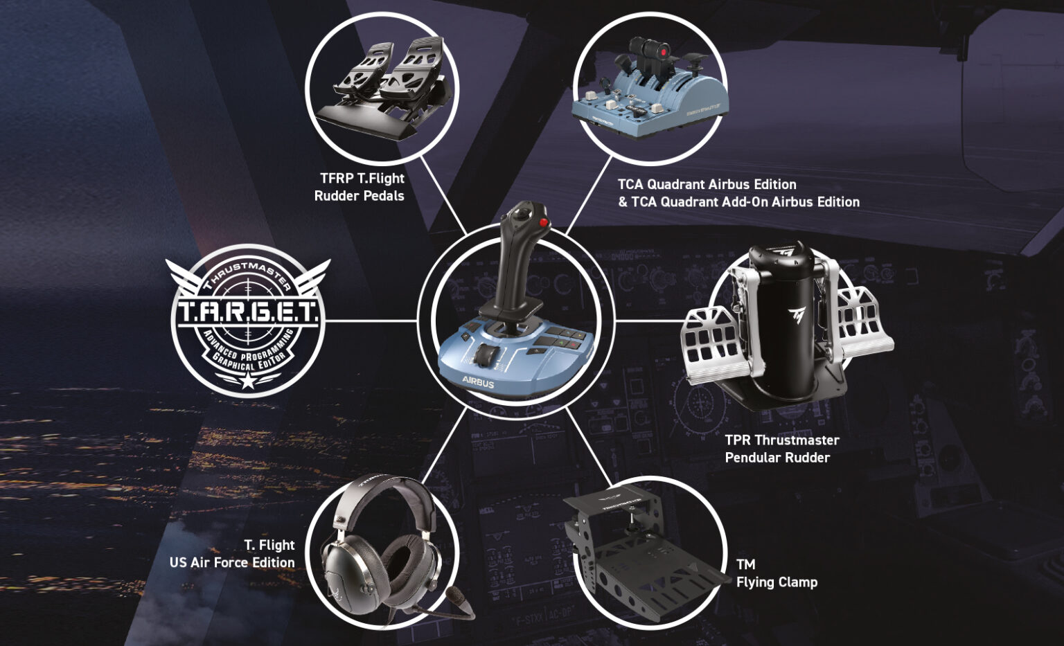 TCA Sidestick X Airbus Edition - Civil aviation, Flight Simulation ...