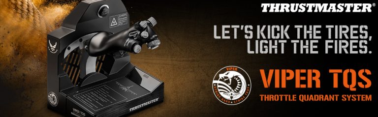 thrustmaster® reveals its viper tqs (throttle quadrant system) product ...