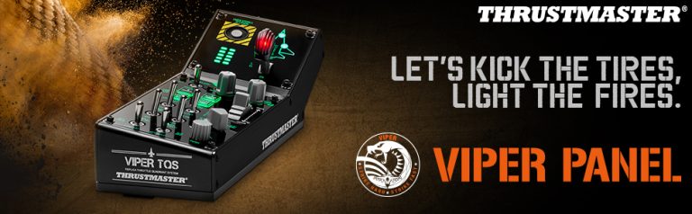 thrustmaster® reveals its viper tqs (throttle quadrant system) product ...