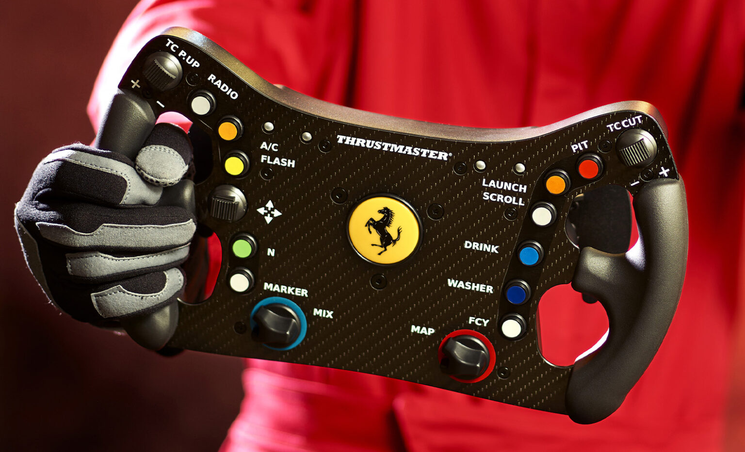 Ferrari 488 GT3 Wheel Add-On - Simracing | Thrustmaster