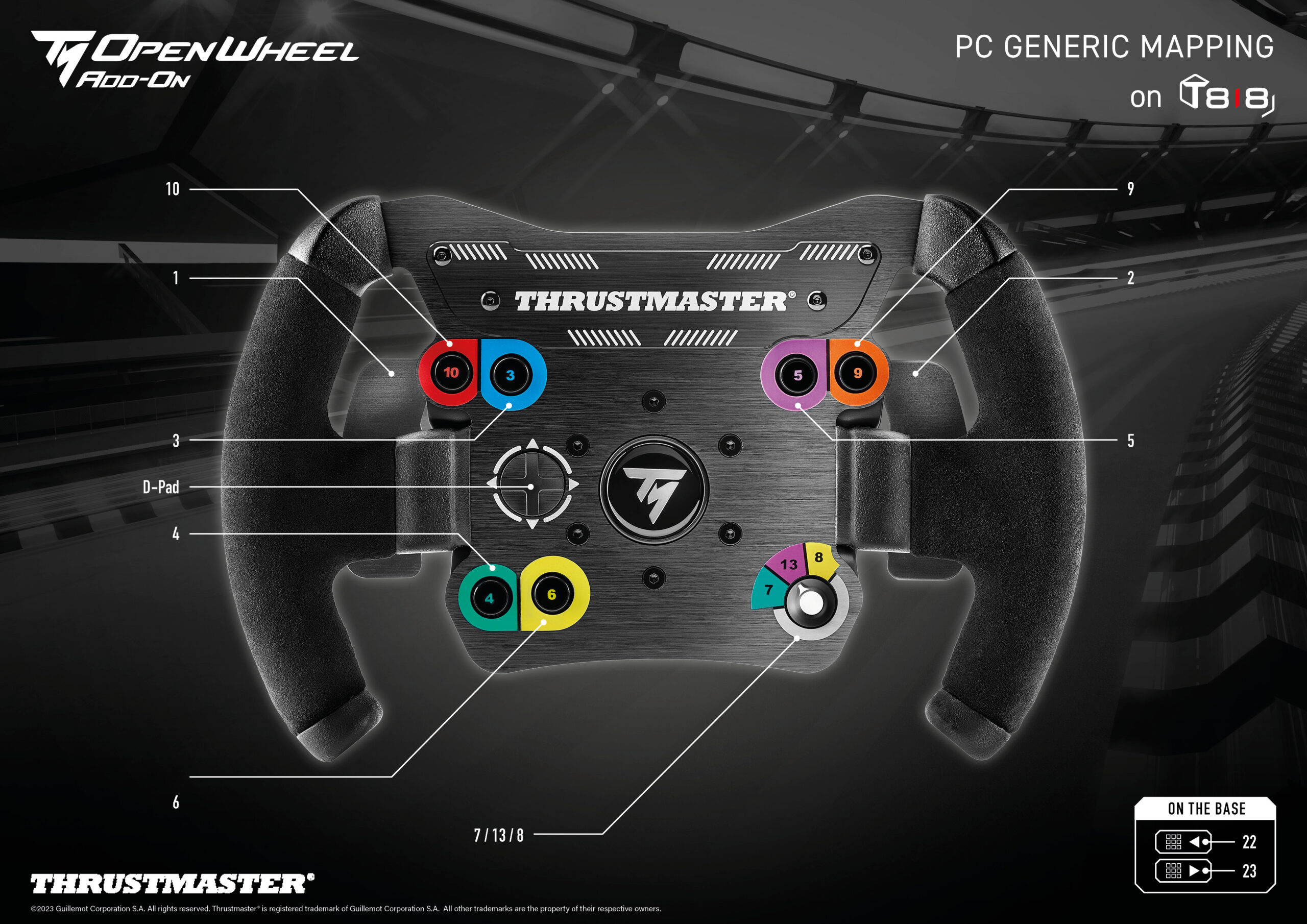 Mapping - T818 - MAPPING FOR TM OPEN WHEEL - TM Club - Thrustmaster
