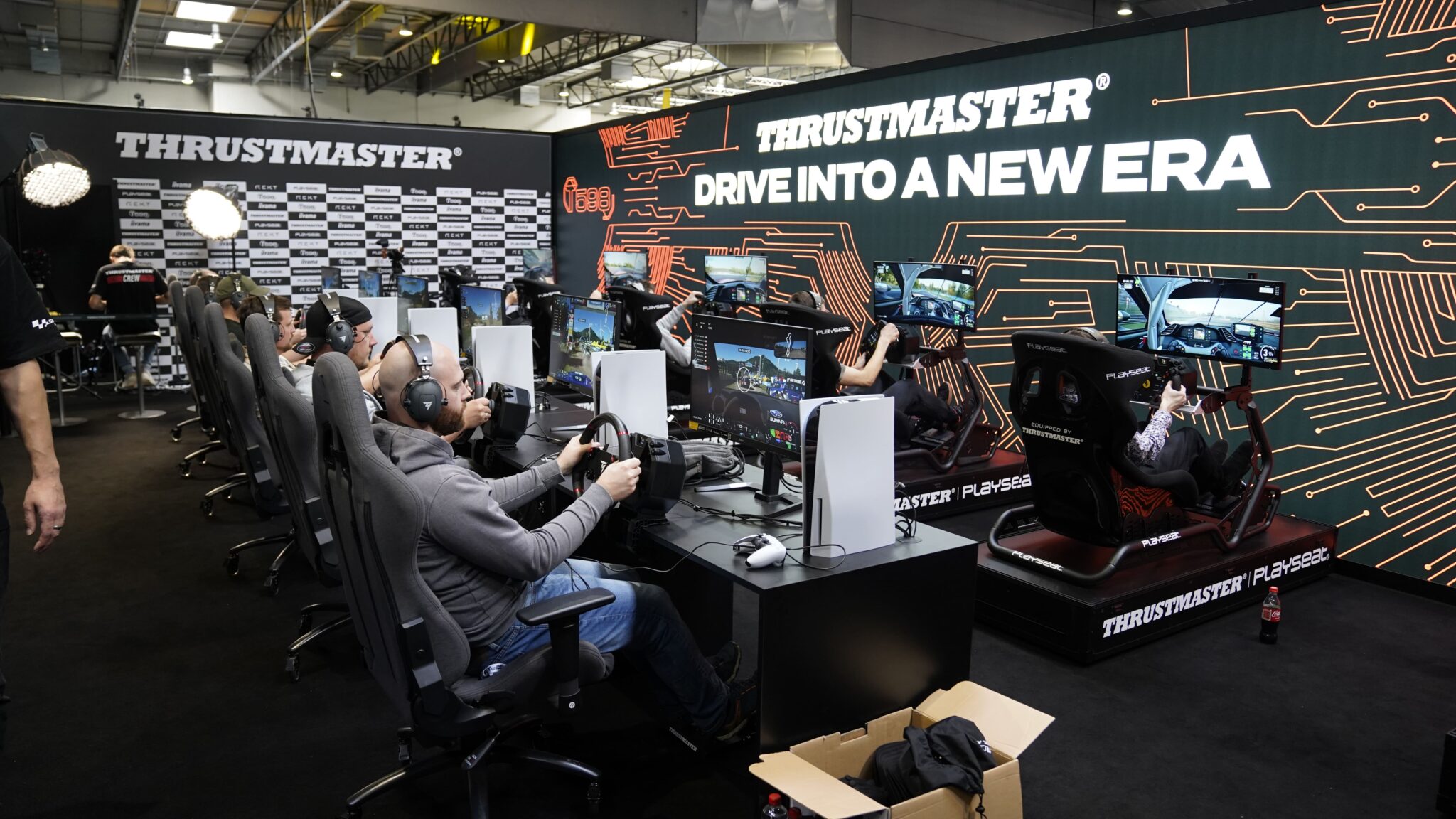 SIMRACING EXPO 2025| THRUSTMASTER HITS THE TRACK | BOOTH FG10 ...